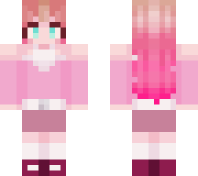 cute pink | Minecraft Skins