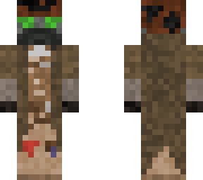 Randall Clark's desert ranger combat armor | Minecraft Skin