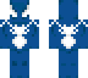 Symbiote Suit (Blue) | Minecraft Skin