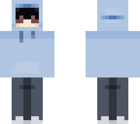 light blue boy | Minecraft Skins