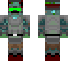 Elite Drowned Trooper | Minecraft Skin