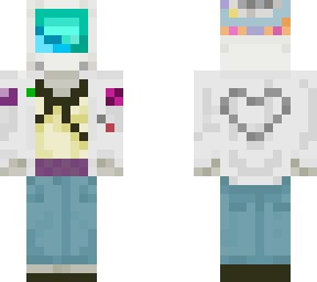 Flower Power imac G3 Personified | Minecraft Skin