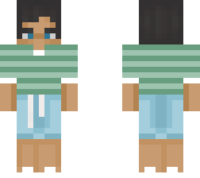 Green Beach Fit | Minecraft Skin