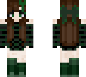 green girl | Minecraft Skins