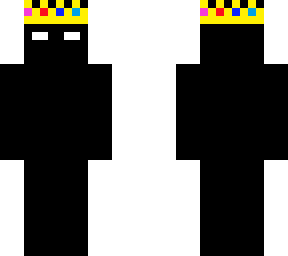 Negra con corona | Minecraft Skin