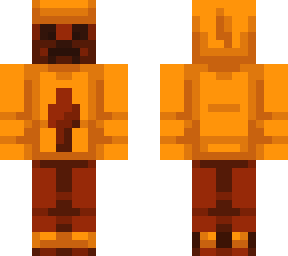 Nether merch with creeper | Minecraft Skin