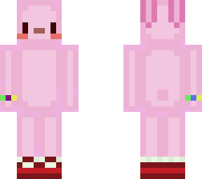 Pink Bunny | Minecraft Skin