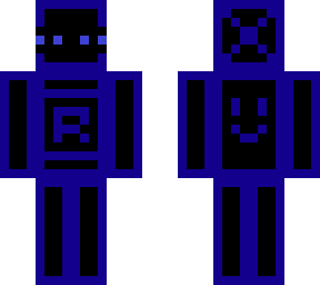 Raqzh8 Inverted Color-blue | Minecraft Skin