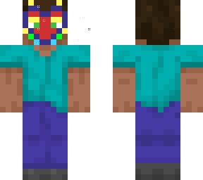 Steve, Majora's Mask | Minecraft Skin