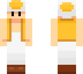 Yellow Toad (Updated) | Minecraft Skin