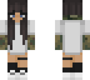 ~Camo Girl~ | Minecraft Skin