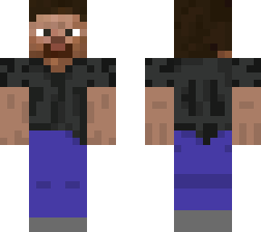 Black Steve | Minecraft Skin