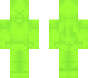 Bright Lime Steve | Minecraft Skin