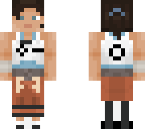 Chell | Minecraft Skin