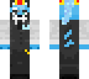 Dapper raccoon king | Minecraft Skin