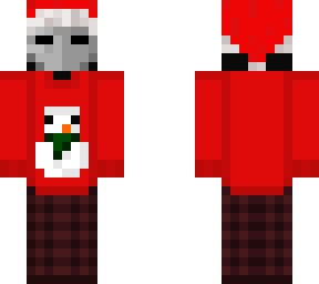 dark clown at christmas | Minecraft Skin
