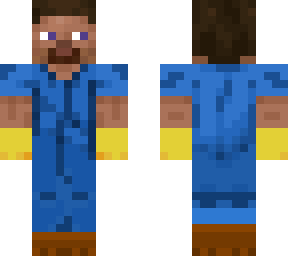 Janitor Steve | Minecraft Skin