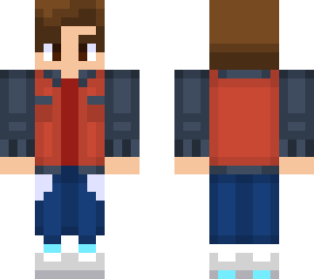 Marty mcfly 2015 | Minecraft Skin