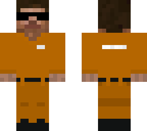 sunshades steve prisoner | Minecraft Skin