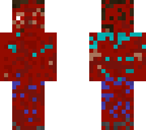 Blood steve transformation | Minecraft Skin