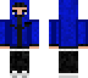 blue nike tech | Minecraft Skin