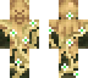 Dying Jungle Forest Steve | Minecraft Skin