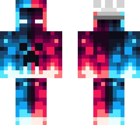fire and ice | Minecraft Skins
