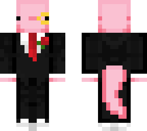 Mr Axolotl (from NoBeNi) | Minecraft Skin