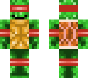 Neon Raphael | Minecraft Skin