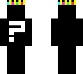 Question Mark Crown Skin (markusxp) | Minecraft Skin