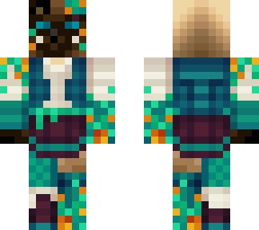 Antfrost Team Warped Flower Frenzy | Minecraft Skin