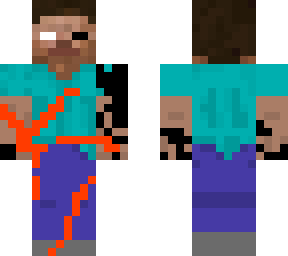 herobrine GLITCHED RUN | Minecraft Skin
