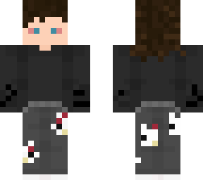 Mullet Hello Kitty guy | Minecraft Skin