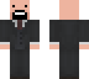 Notch with suit | Minecraft Skin