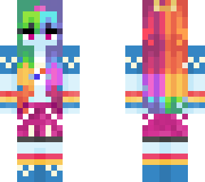 rainbow dash | Minecraft Skins