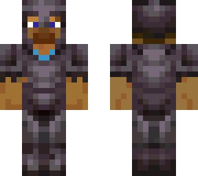 Steve with neth armor | Minecraft Skin
