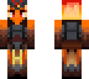 Wings of Fire Fire Spirit Cookie (CRK) | Minecraft Skin