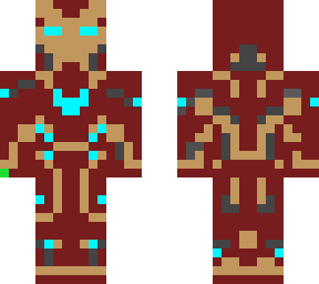 iron man | Minecraft Skins