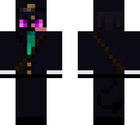 Postman Enderman w/o cap | Minecraft Skin