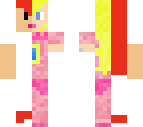 Princess Toadstool / Princess Peach Classic | Minecraft Skin