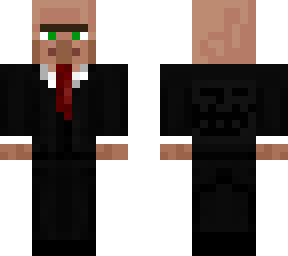 Senpai villager | Minecraft Skin
