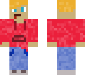 red hoodie | Minecraft Skins