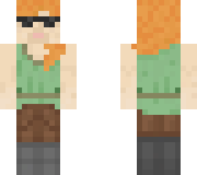 steve with glasses | Minecraft Skins