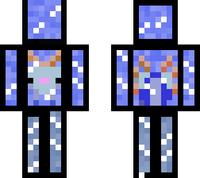 blue Axolotl minecraft skin | Minecraft Skin