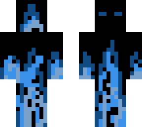 Blue fire | Minecraft Skin