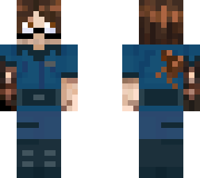 Gregor Samsa: Limbus Company - GCorp | Minecraft Skin