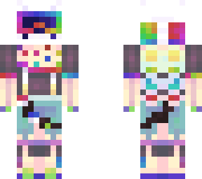 minor reshade of my old fresh ink skin | Minecraft Skin