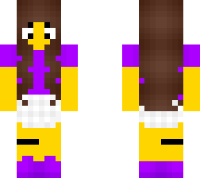 Noob Girl - Casual Outfit - Chill | Minecraft Skin