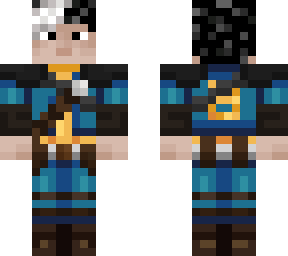 Vault Dweller Man | Minecraft Skin