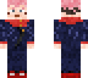 Yuji Itadori [Shibuya Incident 3D] | Minecraft Skin